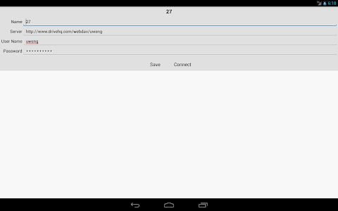 My WebDAV(WebDAV Client) – My WebDAV is a good WebDAV client. – Android Tools Apps