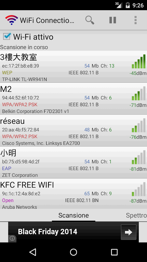 WiFi Connection Manager - App Android su Google Play