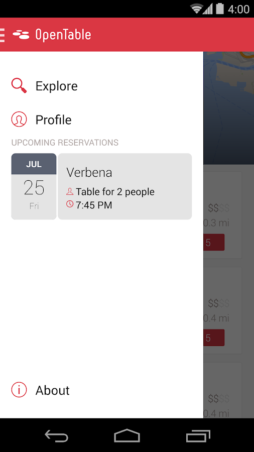OpenTable - Free Reservations - screenshot