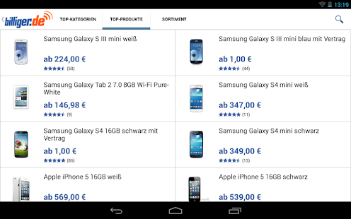 billiger.de Preisvergleich – Android-Apps auf Google Play
