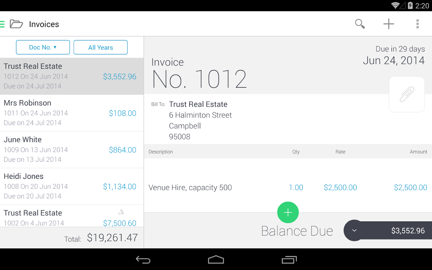 Invoice2go Plus - Invoice App - screenshot