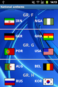National Anthems World Cup – Android Sports Apps