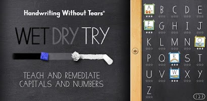 Wet-Dry-Try Capitals & Numbers - Android app on AppBrain