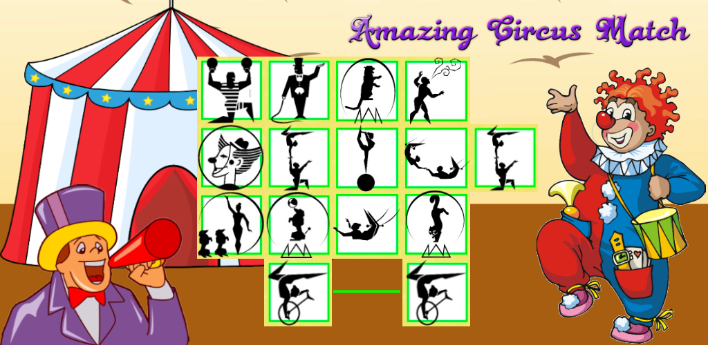 Amazing Circus Match - Latest version 1.0 for Android Game Puzzle
