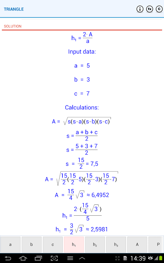 Geometry Solver – Android-appar på Google Play