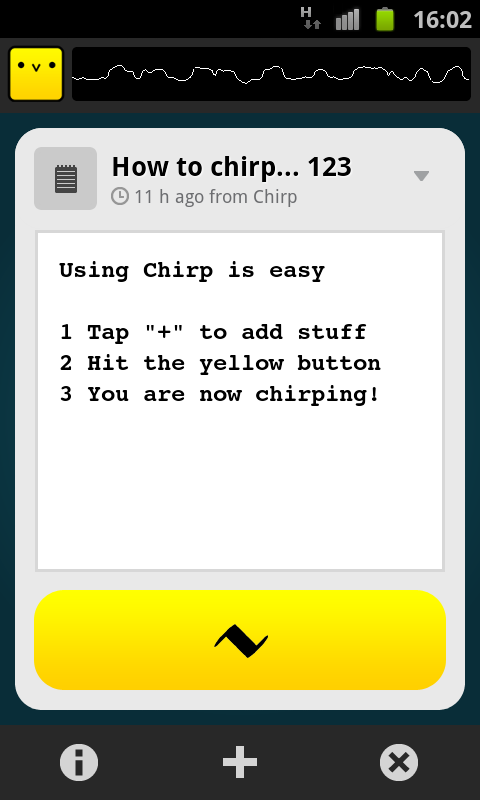 The Internet Of Sound - Chirp - Mobile News - Nsane Forums