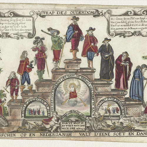 Trap des Ouderdoms, ca. 1650, anoniem, 1640 - 1660 - Rijksmuseum