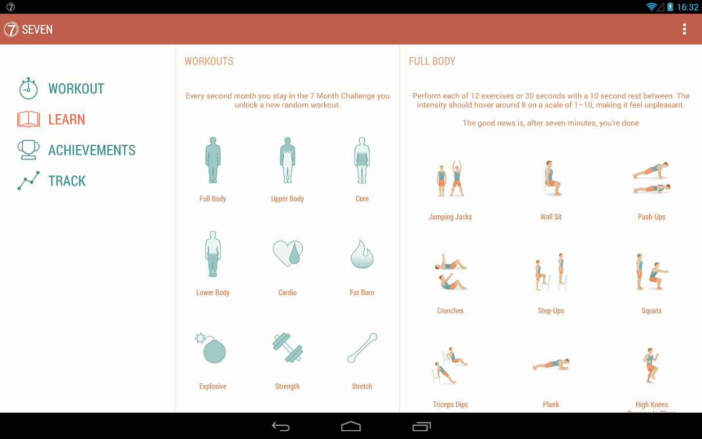 7 Minute Workout "Seven" - Android Apps on Google Play