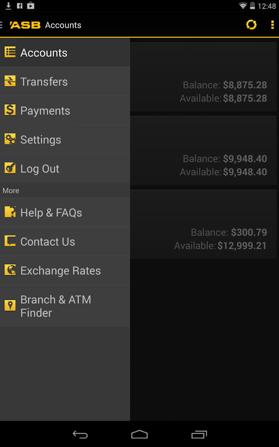 ASB Mobile Banking - screenshot