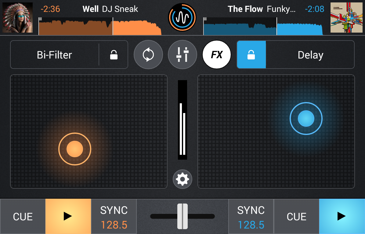 Cross DJ Free - Mix your music - screenshot