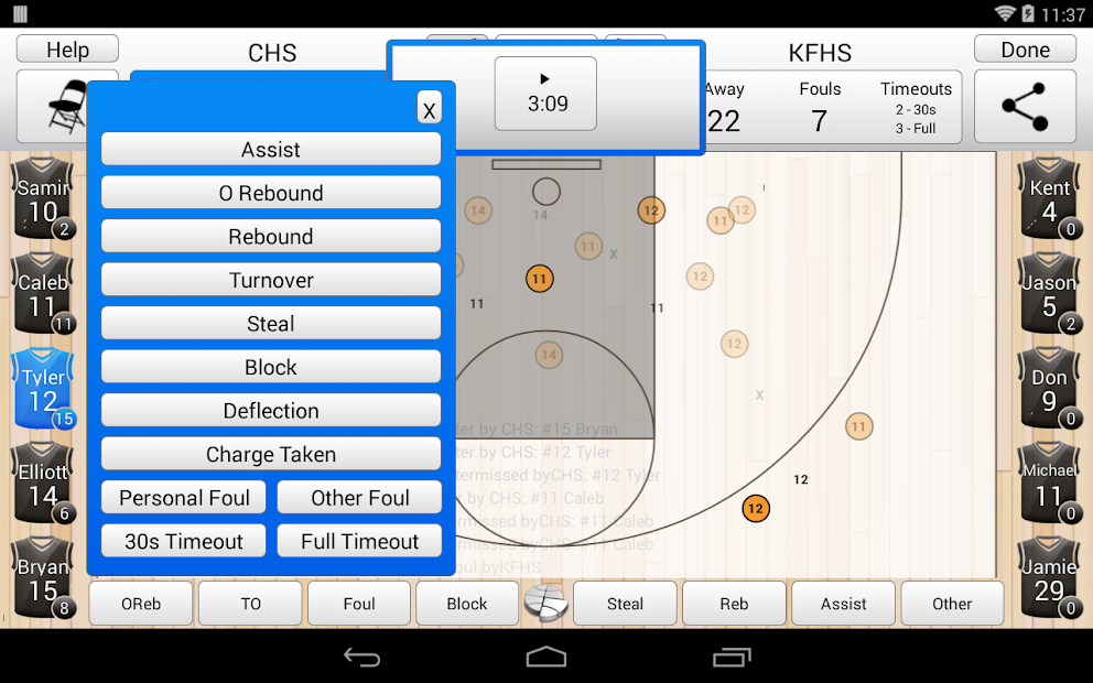Basketball Stat Tracker - Apps op Google Play
