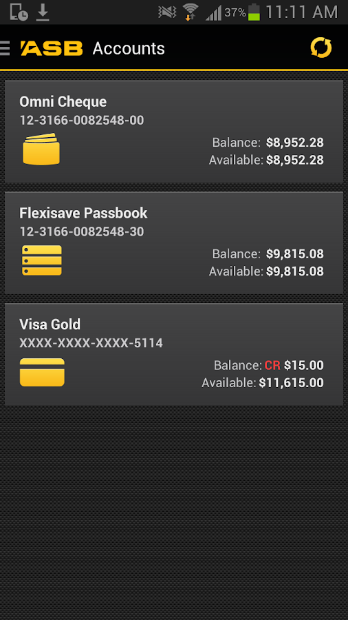 ASB Mobile Banking - screenshot