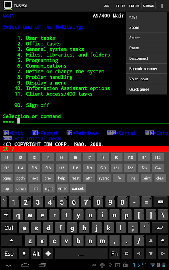 Mocha TN5250 - Aplicaciones de Android en Google Play