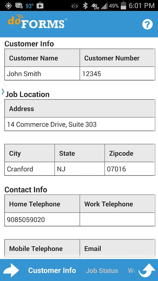 doForms | Easy Forms & Apps - screenshot