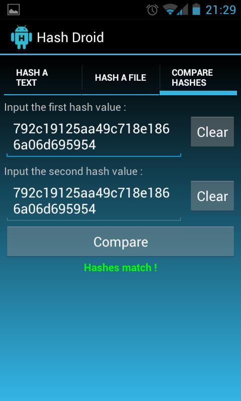 Hash Droid - Android Apps on Google Play