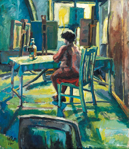 In the Studio - Hassan Sharif — Google Arts & Culture