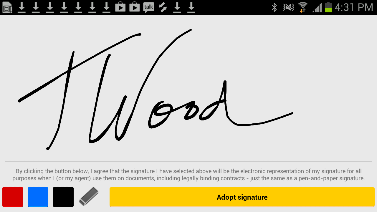 DocuSign - Sign & Send Docs - screenshot