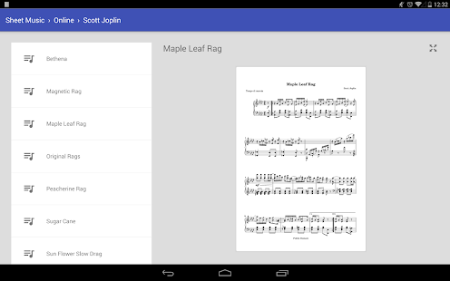 Sheet Music - Android Apps on Google Play