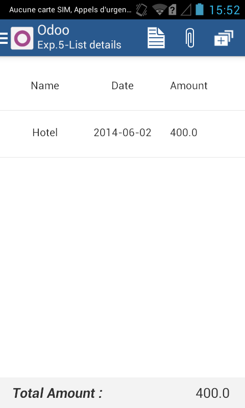 Odoo Mobile - screenshot
