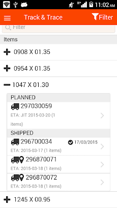 「Track & Trace」 - Androidアプリ | APPLION