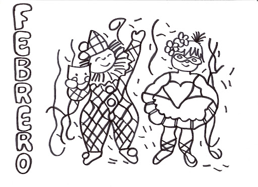 Dibujo del mes de febrero - Imagui