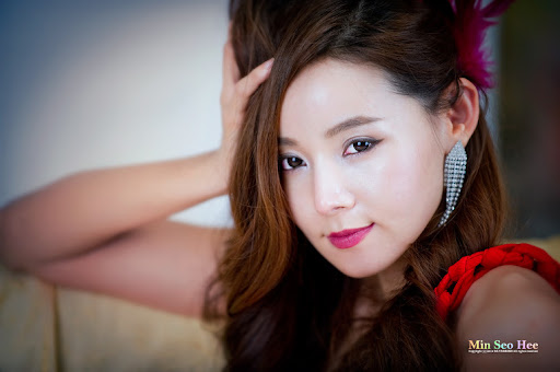 news-idol.blogspot.com: Sizzling Hot Lady In Red: Min Seo Hee (민서희)!