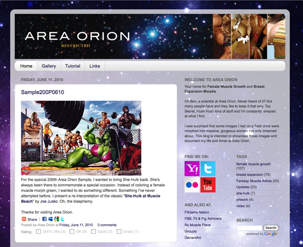 Area Orion: A New Look