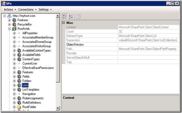 Stefan Stanev's SharePoint blog: SharePoint 2010 explorer (using the Client object model)