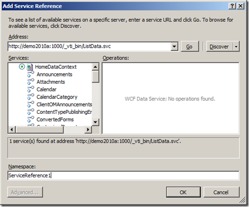 Come Across Sharepoint 2010 Client Object Model Using Ado And Rest Services Retrieve