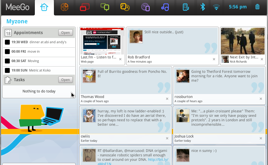 MeeGo 1.0 (Moblin + Maemo) - Linux Based OS By Intel And Nokia - Has ...
