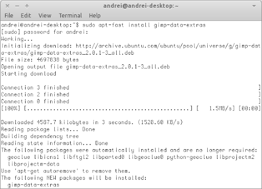 You Can Now Install Apt Fast From A Ppa Repository ~ Web Upd8 Ubuntu Linux Blog