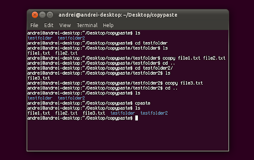 Copy Paste Files From The Command Line Bash Alias Web Upd8 Ubuntu Linux Blog