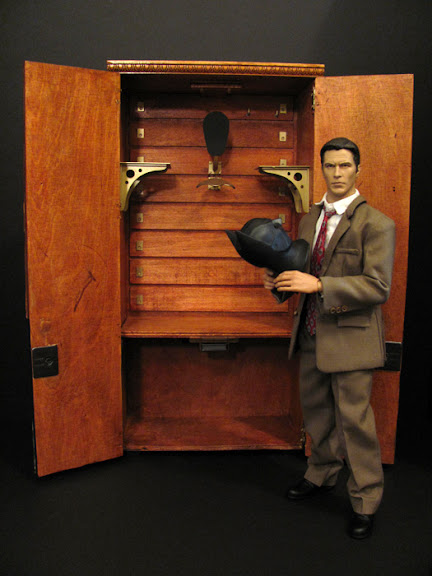 Custom Built 1/6 Batman Begins Suit Wardrobe/Closet FINISHED!! | One ...