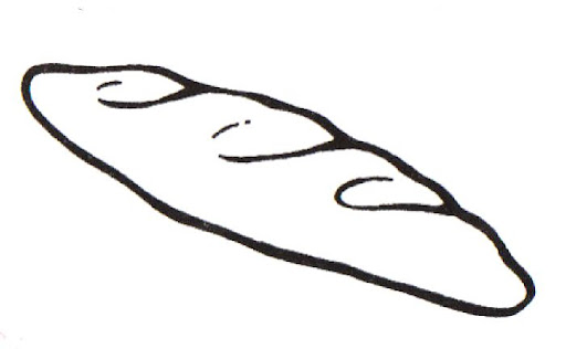 Imágenes para colorear del pan - Imagui