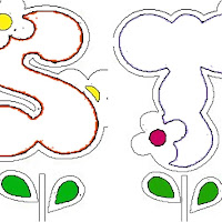 ABECEDARIO DE PRIMAVERA LETRAS CON FLORES