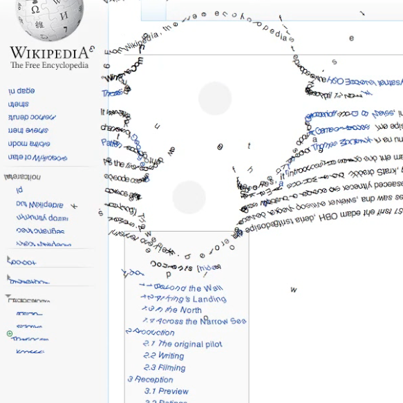 fontBomb by Philippe-Antoin Lehoux | Experiments with Google