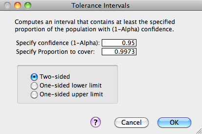 Stat Insights: Tolerance (Coverage) Intervals
