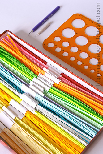 Inna s Creations DIY Cutting Paper Strips For Quilling