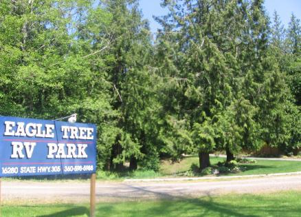 Eagle Tree RV Park in Poulsbo Washington | BookYourSite