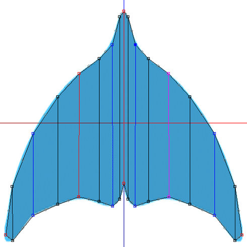 How to make sculpted prim by TATARA: TUTORIAL T14 Make a tail fin of ...