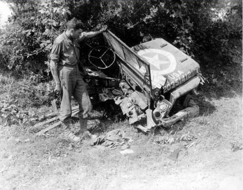 Wrecked Jeep