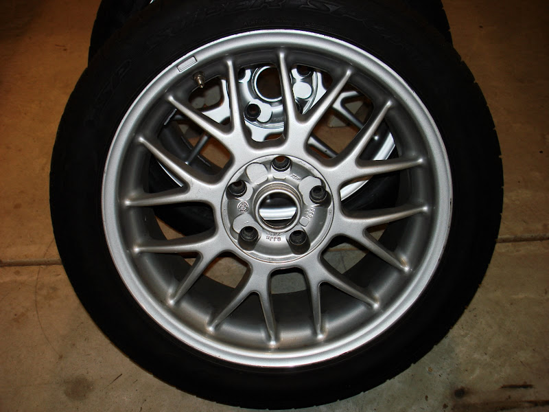 (NC) TSW Hockenheim 17x8 wheels and Dunlop 245-40-17 race tires - E36 ...