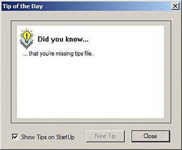 SOFTWARE TIPS: Unbelievable funny messages in Windows