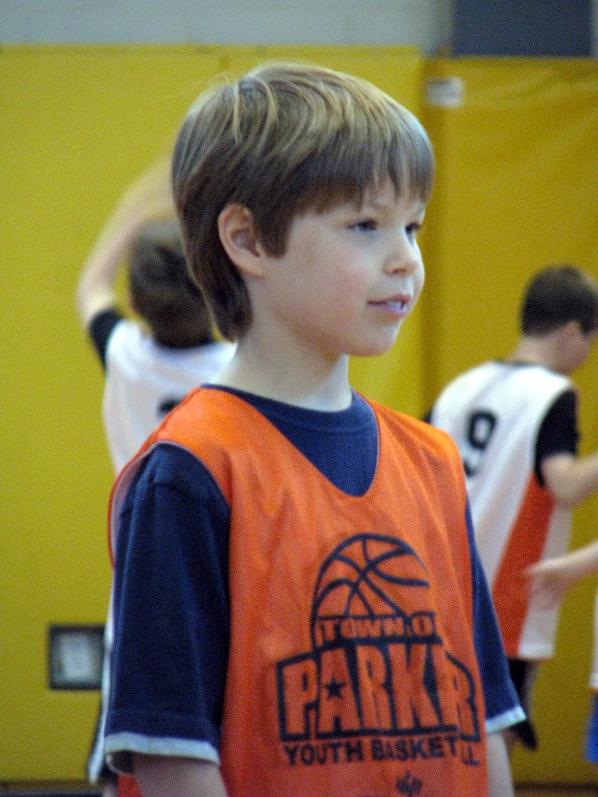 Jethro's Ramblings: Ryan playing Basketball