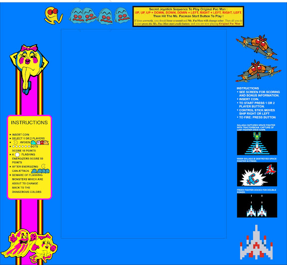 Ms Pac and Galaga Bezel... | Museum of the Game® & International Arcade ...