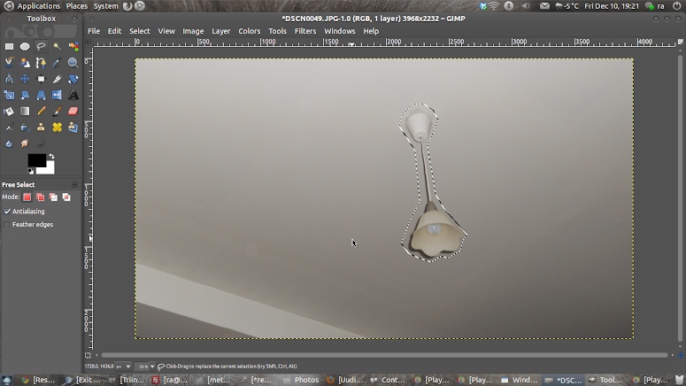 Remove Objects From Photos With GIMP