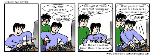 Chronicler's Comics: "Debugging"