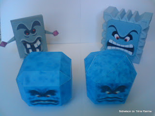 Sidnelson Papercraft: Thwomp - Mario 64 - 31.12.2009