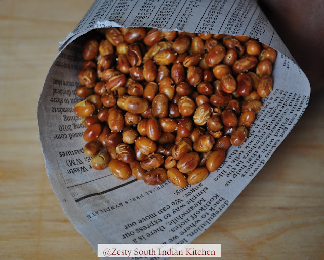 Baked Spicy Soybeans: Perfect Munchies - Zesty South Indian Kitchen