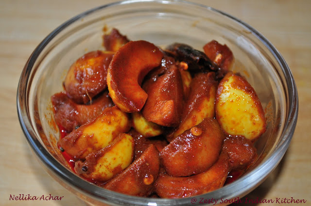 Nellika achar/ Amala Achar/Indian Gooseberry pickle - Zesty South ...